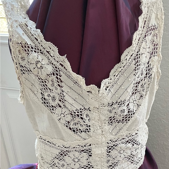 Intimates & Sleepwear | Authentic Handmade Edwardian Lace Corset Cover ...